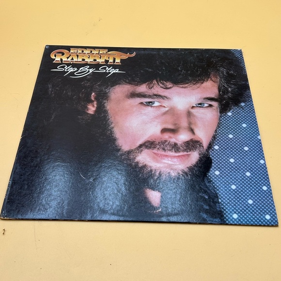 Vintage | Other | Vintage Eddie Rabbitt Step By Step Vinyl Album Record ...